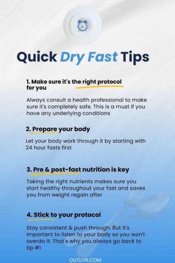 Ultimate Guide To Dry Fasting: INSANE Benefits, Dangers, & Stages